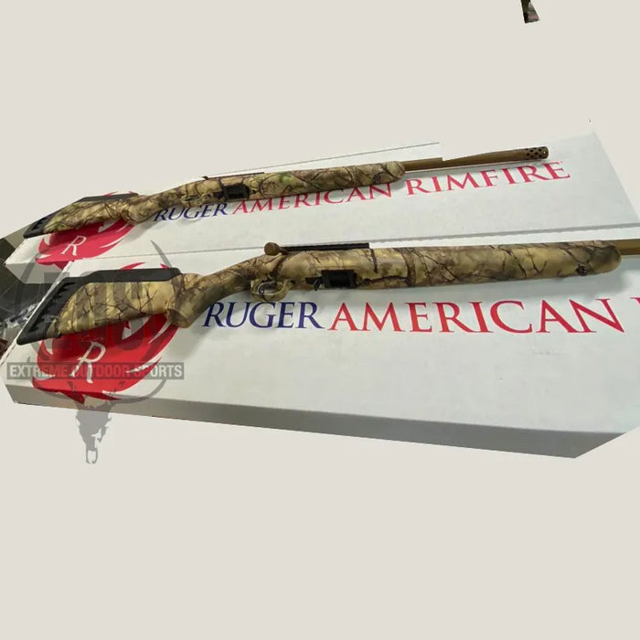 RUGER AMERICAN RIMFIRE STANDARD 22LR GO WILD CAMO 18' 10RD – EXTREME ...