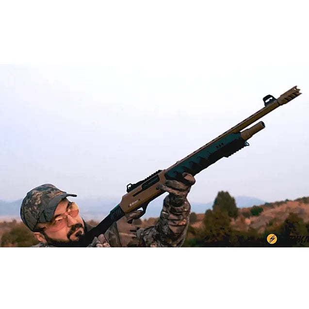 BERIKA EXT12 MKII 12G STRAIGHT PULL SHOTGUN 18" BARREL 6+1 MAG SILVER ...